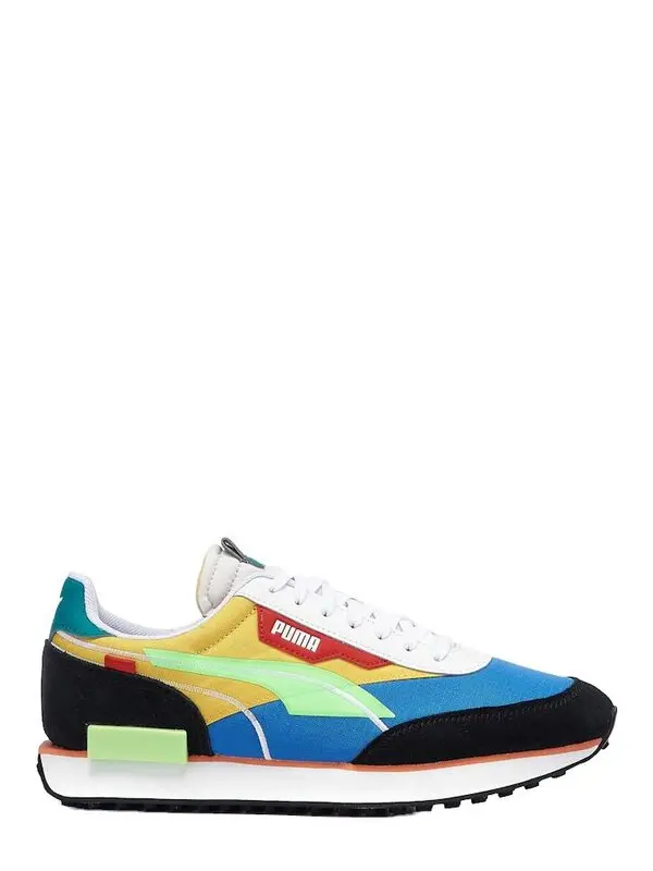 PUMA Future Rider Twofold Sneakers - Palace Blue/elektro Green/maize