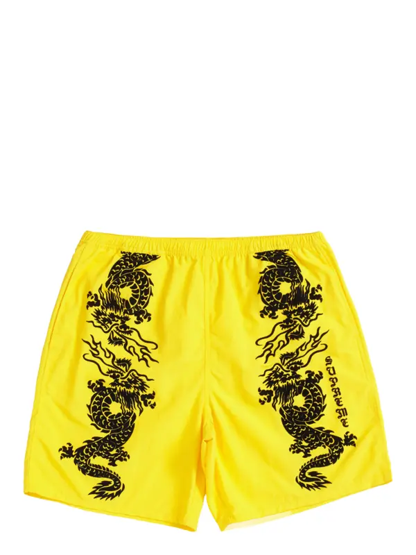 Supreme Dragon Water Short - Yellow