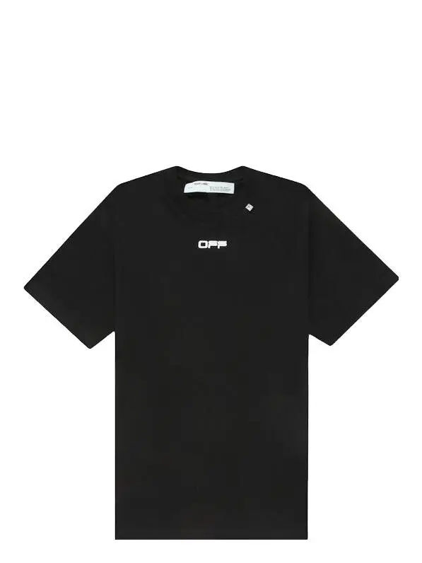 Off-White Oversized Fit Caravaggio Arrows T-shirt - Black