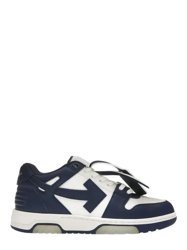 Off-White Out Of Office Low-top Sneakers - White/royal Blue