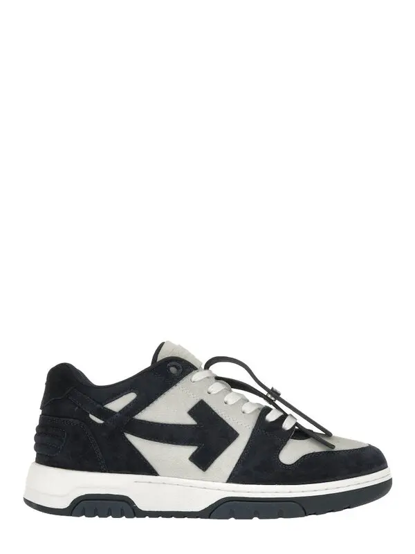 Off-White Out Of Office Low-top Sneakers - White/navy Blue
