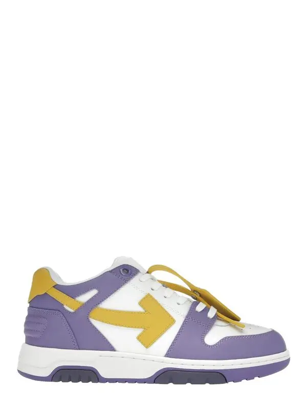 Off-White Out Of Office Sneakers - White/purple/yellow