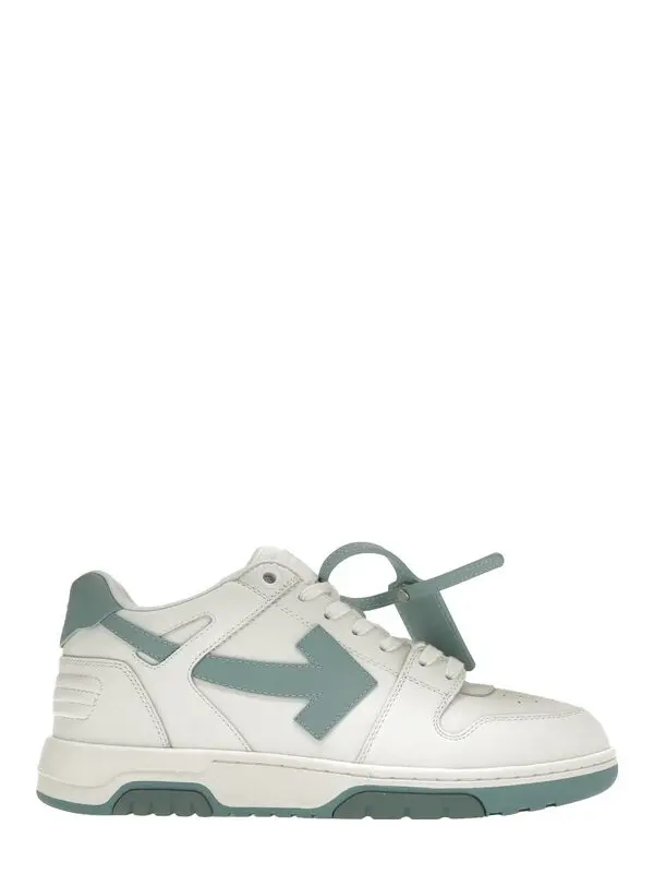 Off-White Out Of Office Low Top Sneakers - White/celadon