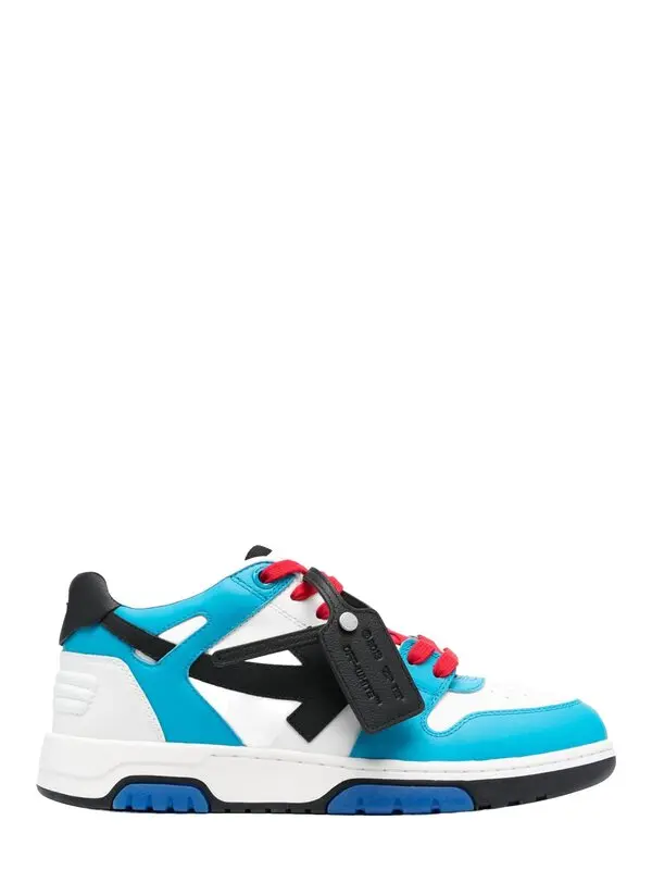 Off-White Ooo Low-top Sneakers - White/blue/black