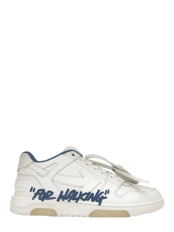 Off-White Out Of Office Low-top Sneakers - White/dark Blue