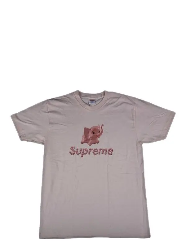 Supreme Elephant Tee Shirt - Pink