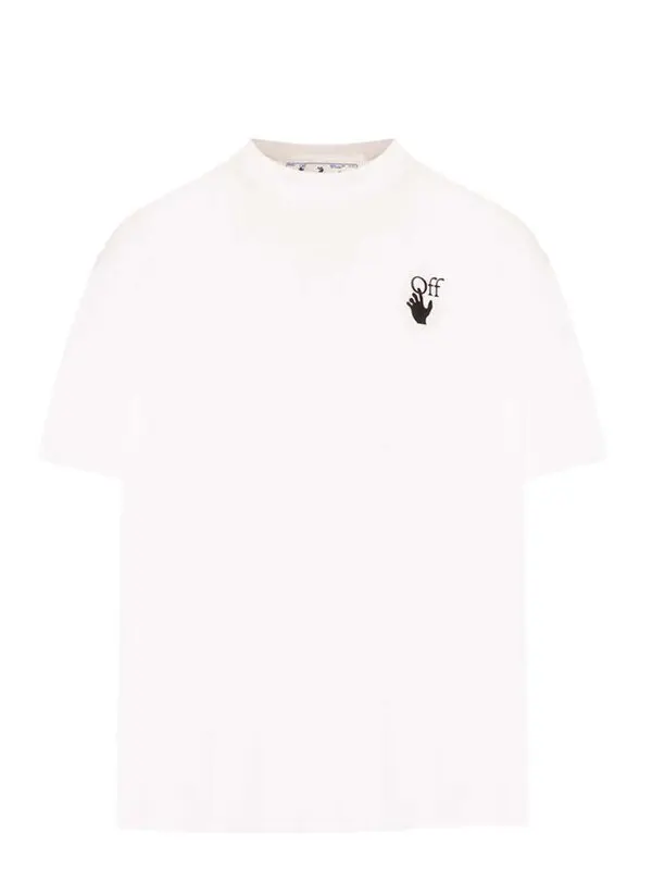 Off-White Oversized Marker Arrow T-shirt T-shirt - White Red