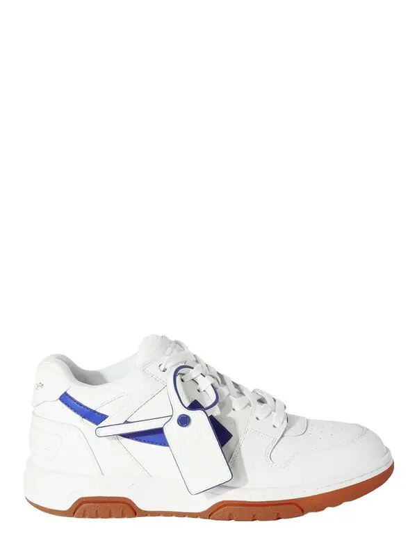 Off-White Out Of Office Ooo Sneakers - White/royal Blue/gum