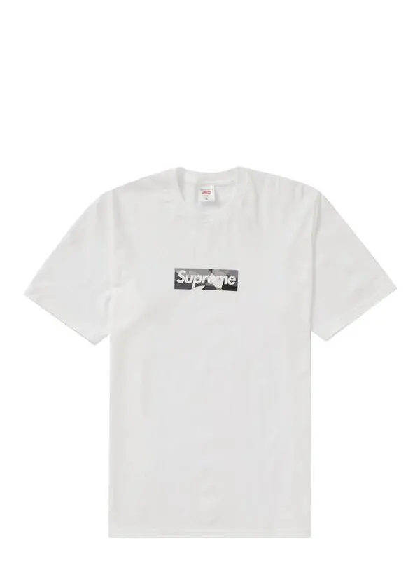 Supreme Emilio Pucci Box Logo Tee Shirt - White/black