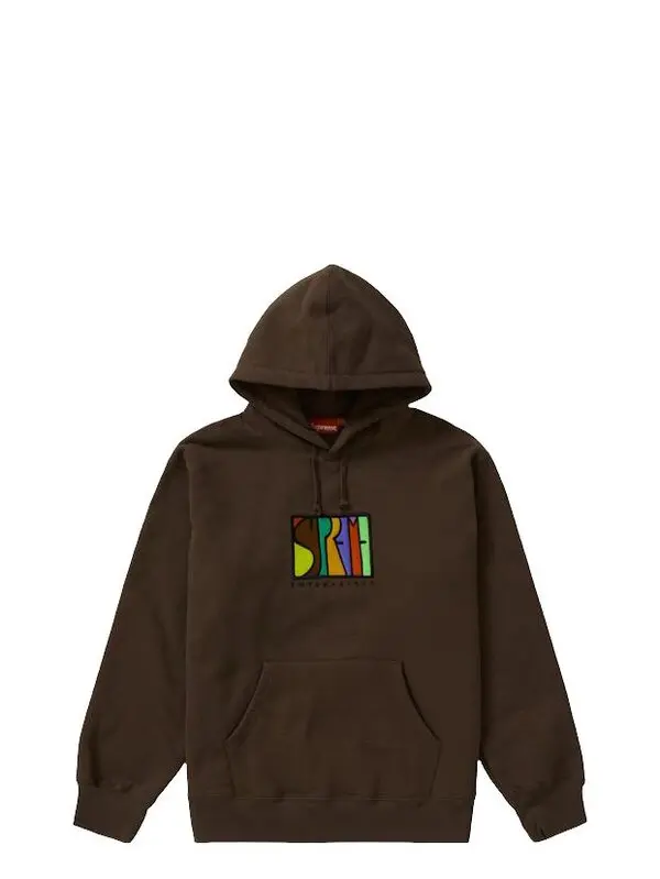 Supreme Enterprises Hooded Sweatshirt - Dusty Brown