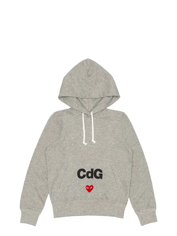 Play Comme Des Garcon Cdg Play Hoodie - Topgray