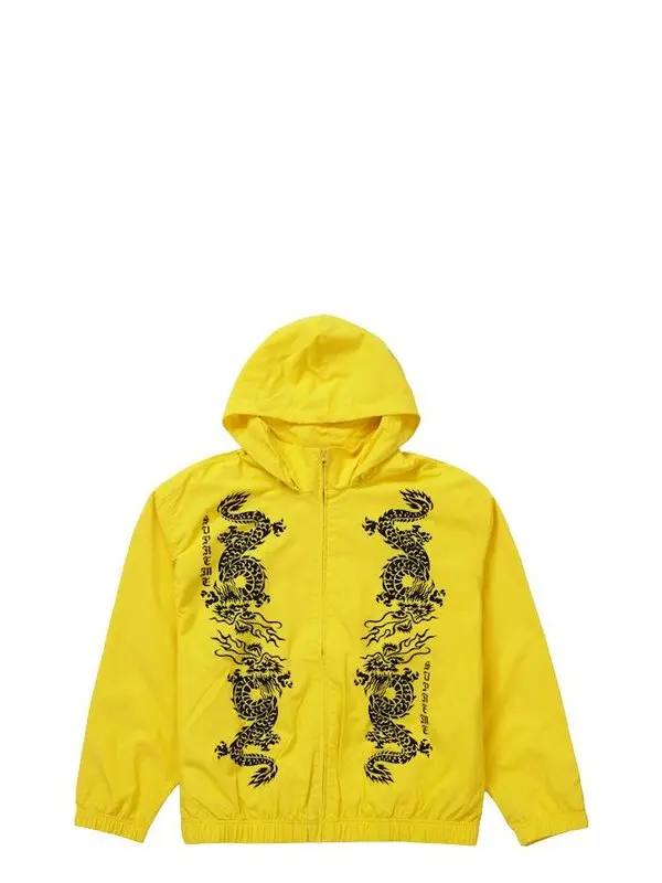 Supreme Dragon Track Jacket - Yellow