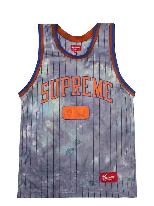 Supreme Dyed Basketball Jersey - Royal