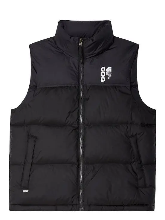 Comme Des Garçons Cdg The North Face Nuptse Vest - Black