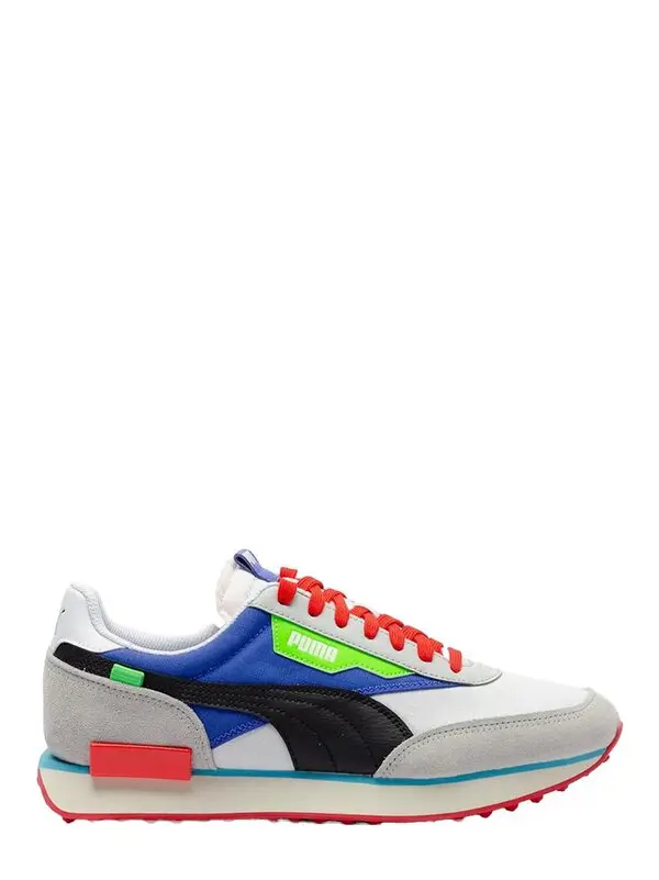 PUMA Future Rider Ride On Sneakers - White/high Rise/dazzling Blue