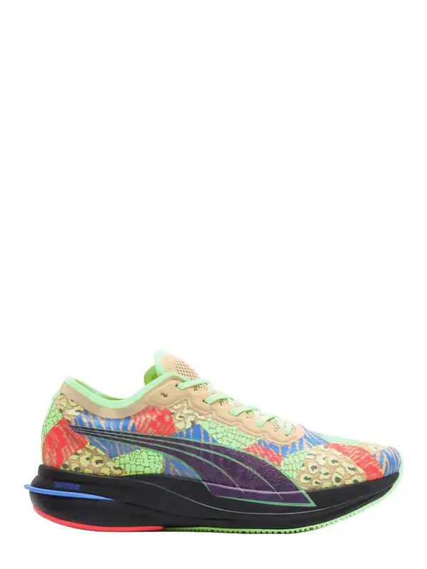 PUMA Deviate Nitro Atmos Gid - Neon Green/red/blue