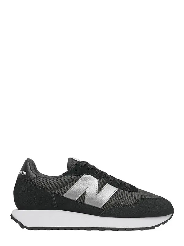 NEW BALANCE 237 Sneakers - Black/silver Metallic