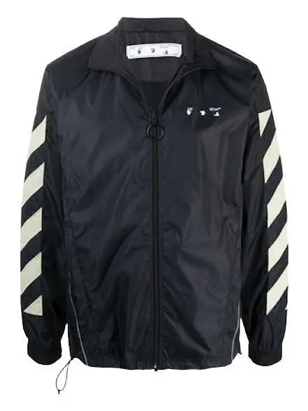 Off-White Polyamide Jacket - Black