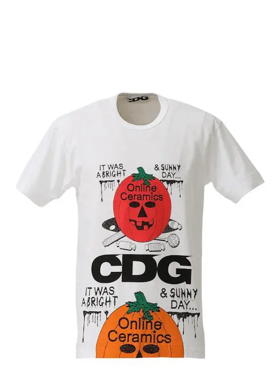 Comme Des Garçons Cdg X Online Ceramics T-shirt 2 - White