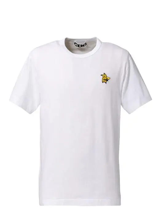 Comme Des Garçons Cdg X Pokemon Emblem T-shirt - White