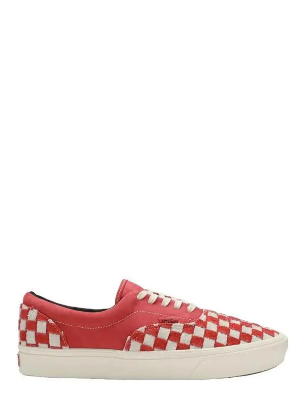 VANS Comfycush Era Xl Chenille Checkerboardin Sneakers - Racing Red/marshmallow