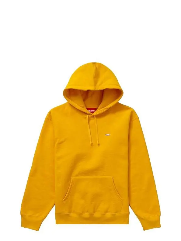 Supreme Enamel Small Box Hooded Sweatshirt - Bright Gold