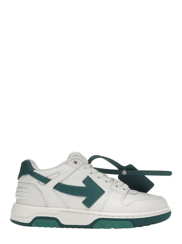 Off-White Ooo Low Top Sneakers - White/green
