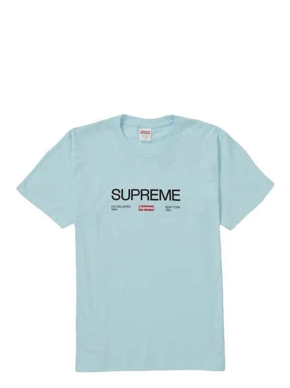 Supreme Est. 1994 Tee Shirt - Turquoise