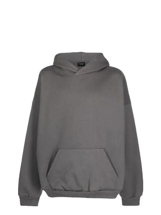 Balenciaga Care Label Hoodie - Grey/black