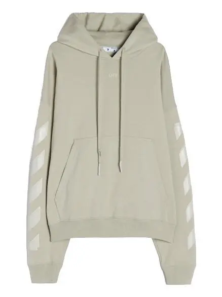 Off-White Rubber Arrows Hoodie - Beige