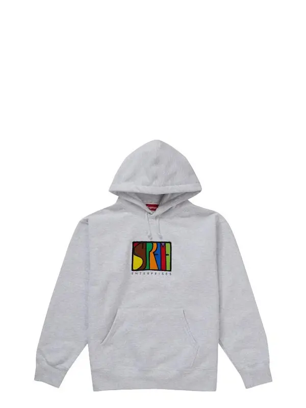 Supreme Enterprises Hooded Sweatshirt - Ash Grey