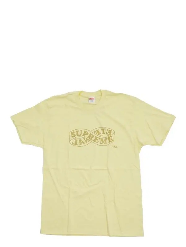 Supreme Eternal Tee Shirt - Pale Yellow