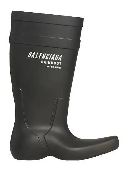 Balenciaga Excavator Rubber Boots - Black/white