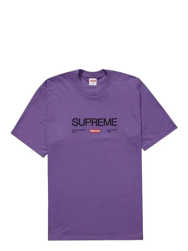 Supreme Est. 1994 Tee Shirt - Purple