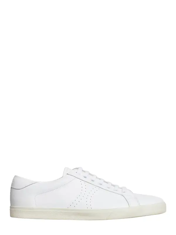 Celine Triomphe Lace-up Sneaker - White