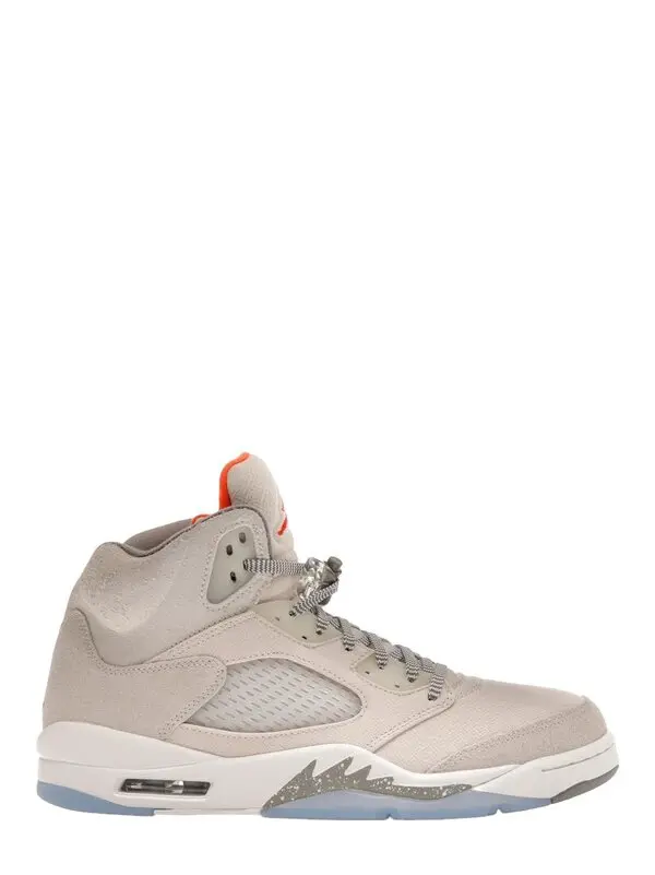 JORDAN 5 Retro Se Craft Sneakers - Light Orewood Brown/safety Orange/flat Pewter