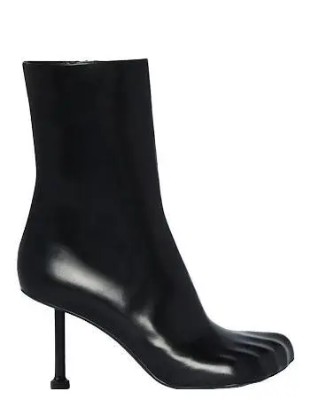 Balenciaga Fetish 80mm Bootie Sheepskin - Black