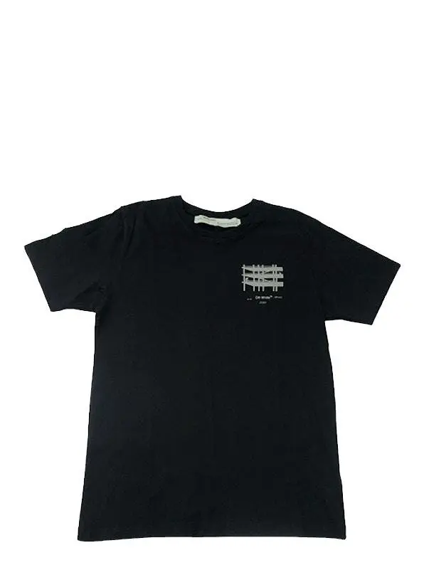 Off-White Scaffold Arrows Logo Tee Shirt - Black