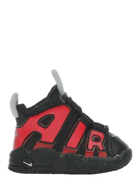 Nike Air More Uptempo Alternates Split Sneakers - Black/university Red/midnight Navy Blue