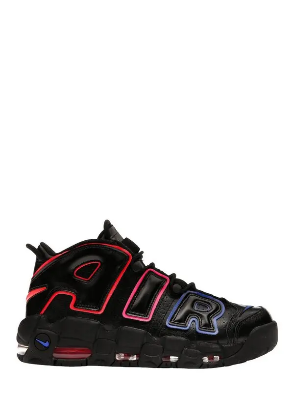 Nike Air More Uptempo 96 Electric Sneakers - Black/racer Blue/hyper Pink