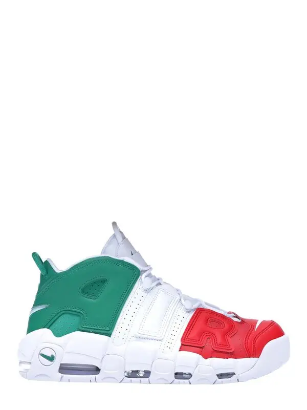 Nike Air More Uptempo 96 Italy - University Red/white/lucid Green