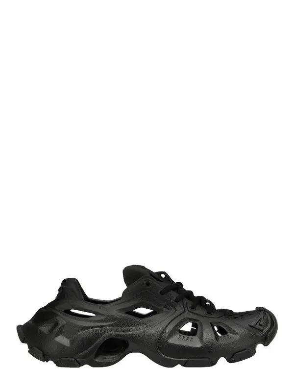 Balenciaga Hd Lace Up Sneaker - Black