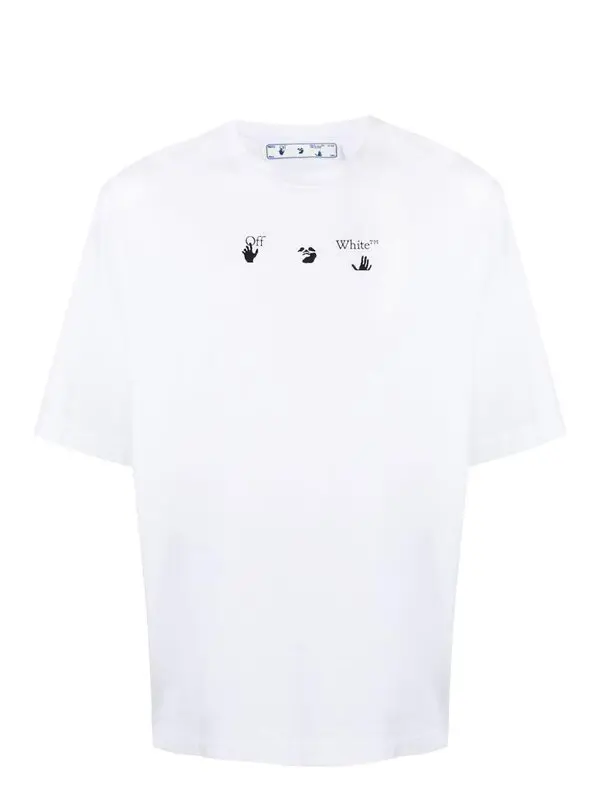 Off-White Off Sketch Arrows Logo T-shirt - White