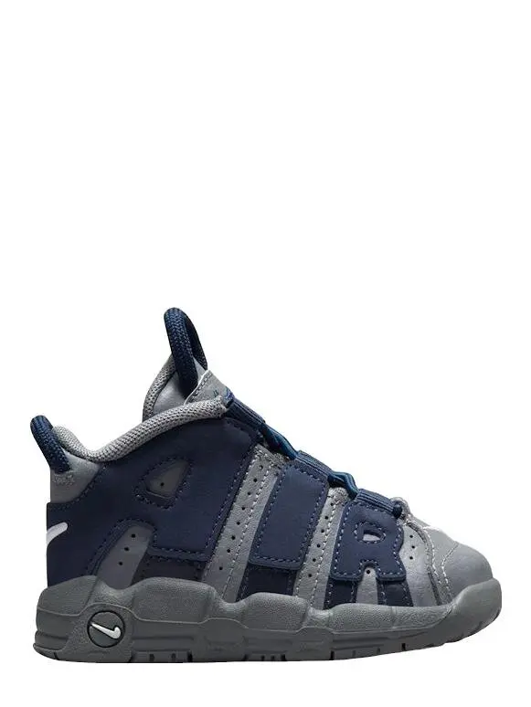 Nike Air More Uptempo Sneakers - Cool Grey/white/midnight Navy Blue