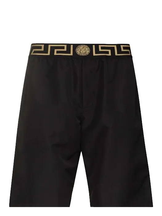 Versace Greca Key Swim Shorts - Black