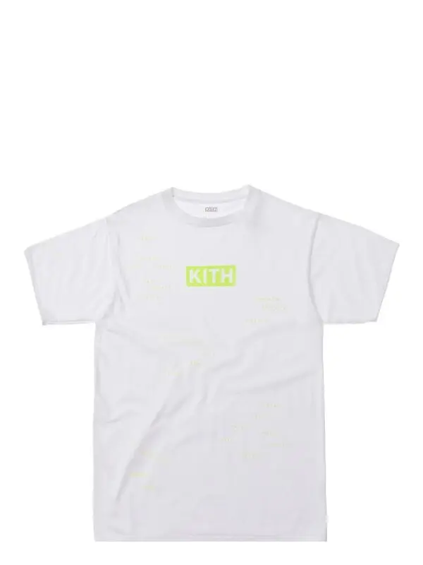 Kith Treats Encrpyted Tee Shirt - White