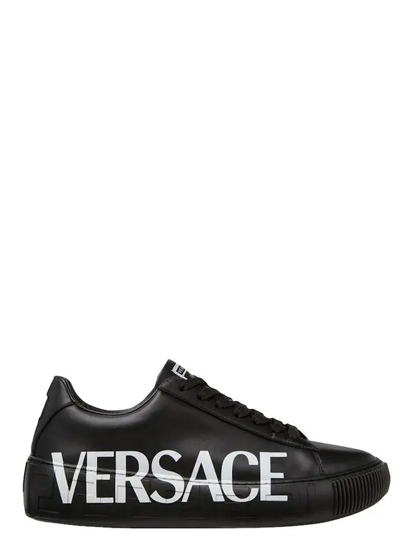 Versace Medusa Greca Low - Black/white
