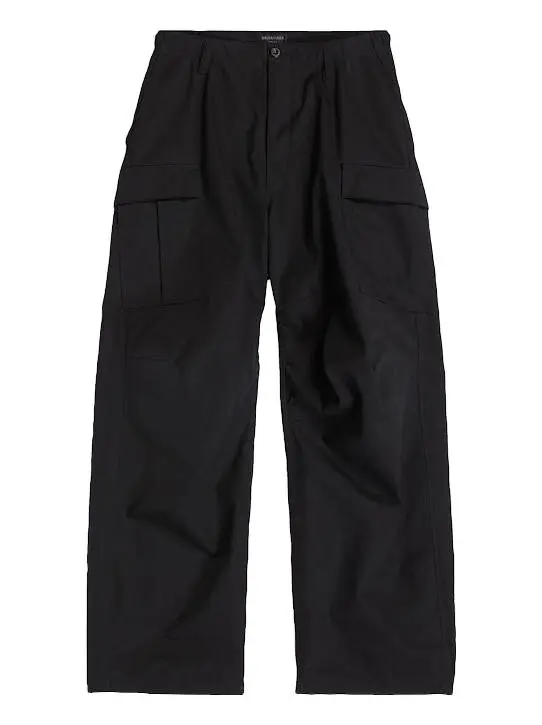 Balenciaga Kick Cargo Pants - Black