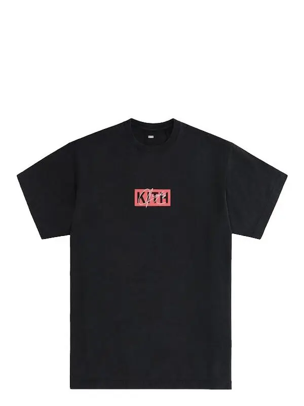 Kith Classic Logo Vintage Tee - Black