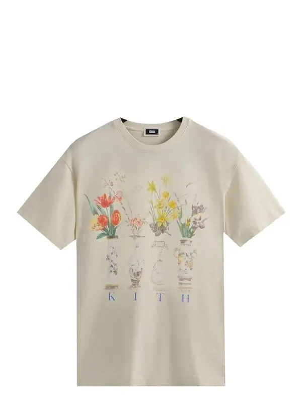 Kith Vase Vintage Tee Shirt - Sandrift
